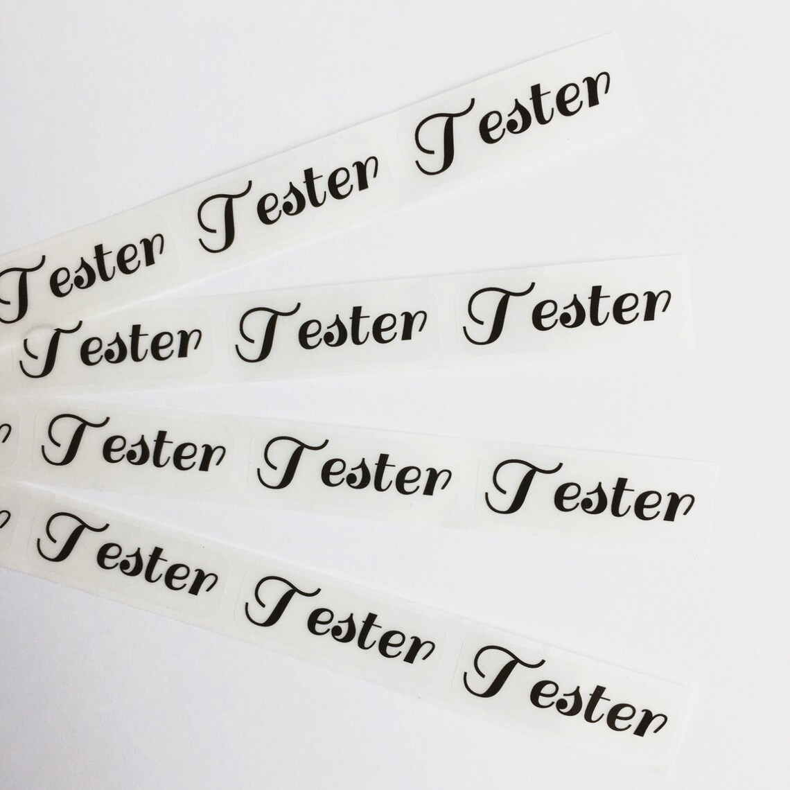 Waterproof Tester Labels for Lipsense and Cosmetics 20 Count - Etsy