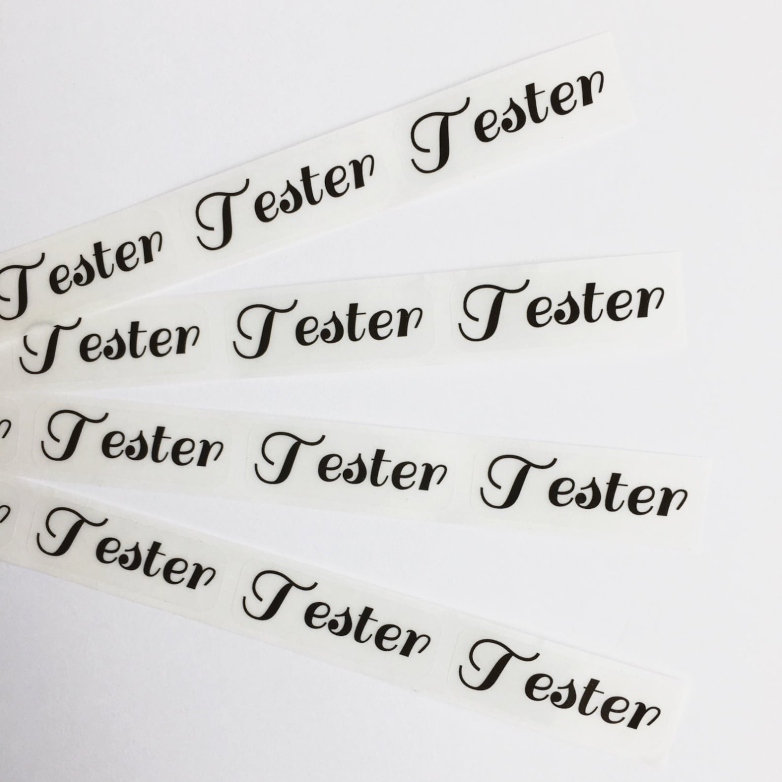 Waterproof Tester Labels for Lipsense and Cosmetics (20 Count) - Etsy