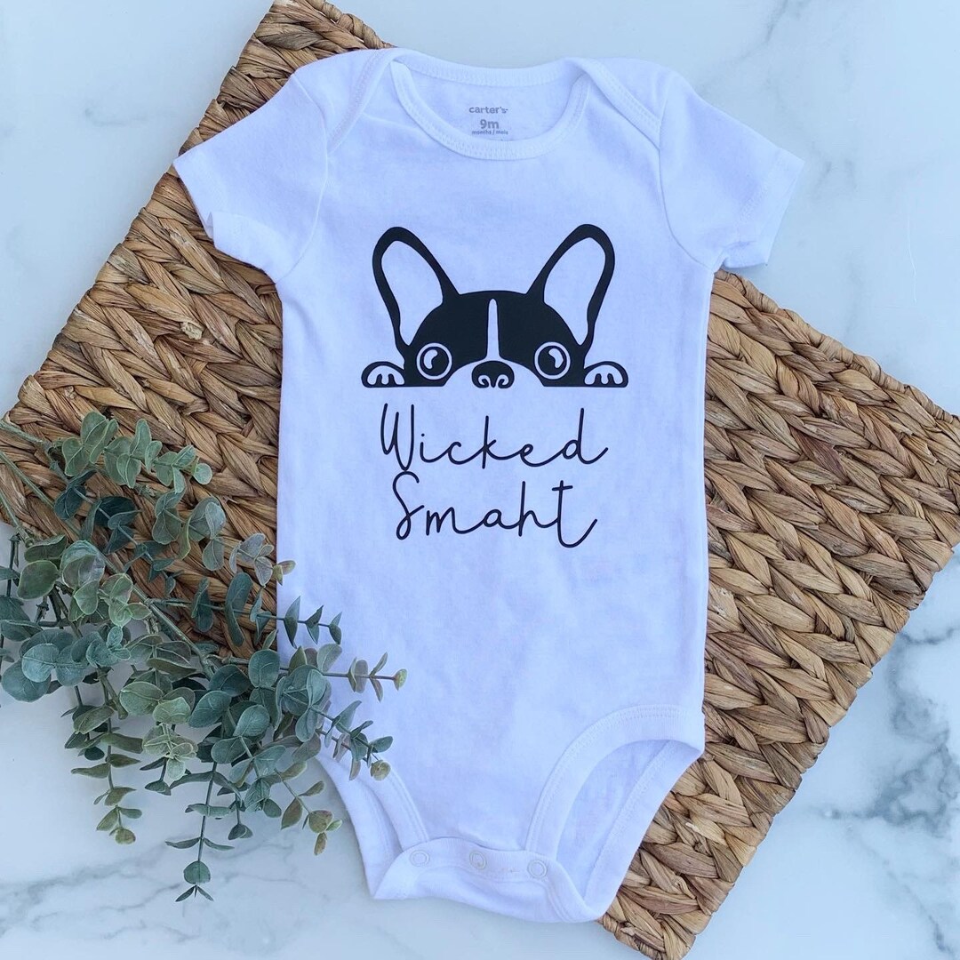 Wicked Smaht Baby, Wicked Smaht, Wicked Smart, Boston Gift, Funny Baby ...