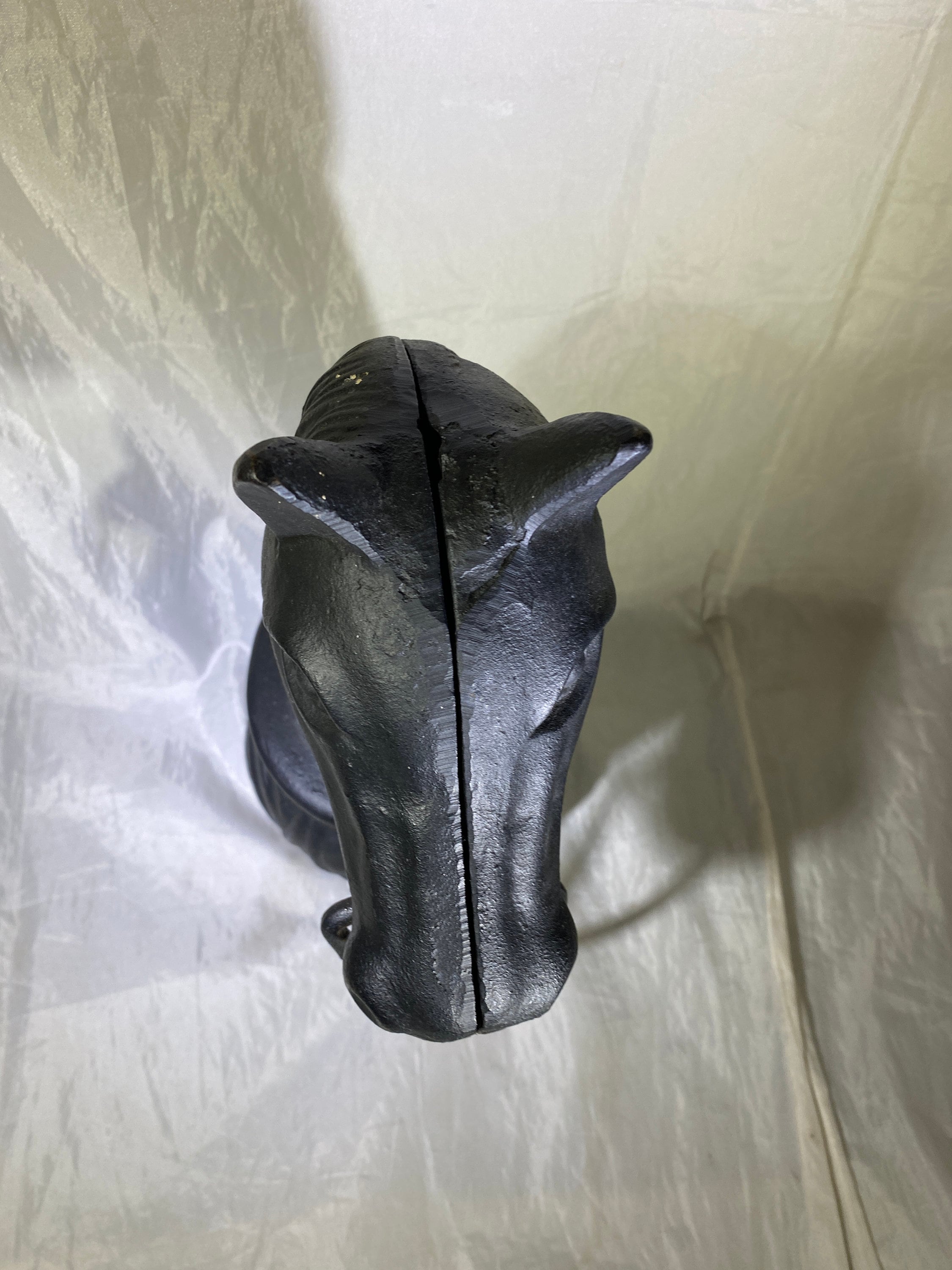 Vintage Cast Iron Horse Hitch Post - Etsy