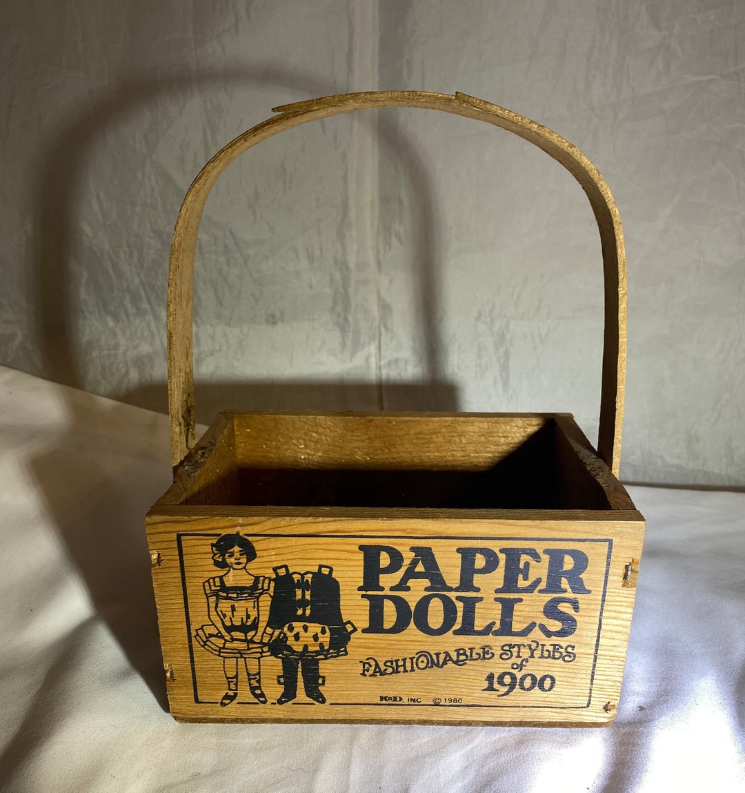 Vintage Paper Dolls Box - Etsy