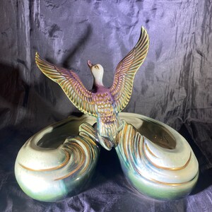 Hull Pottery Midcentury Modern Duck Planter - 104 - Etsy