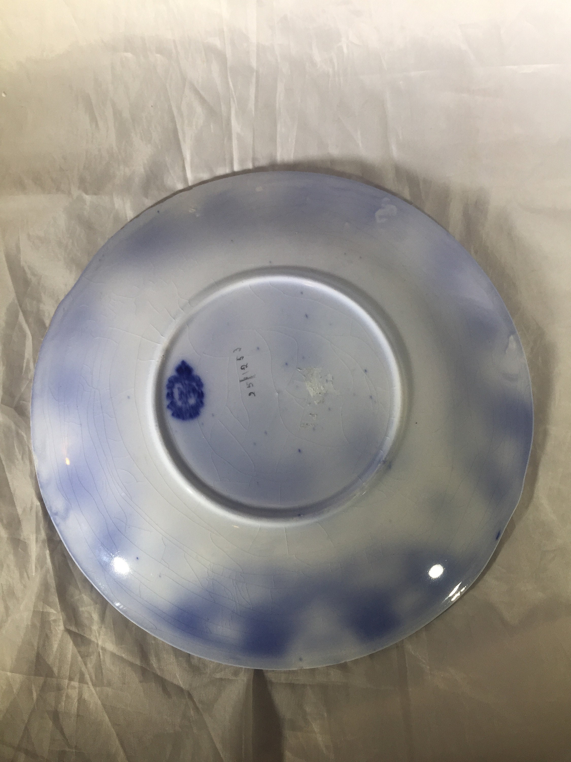 Flow Blue Plate - Etsy