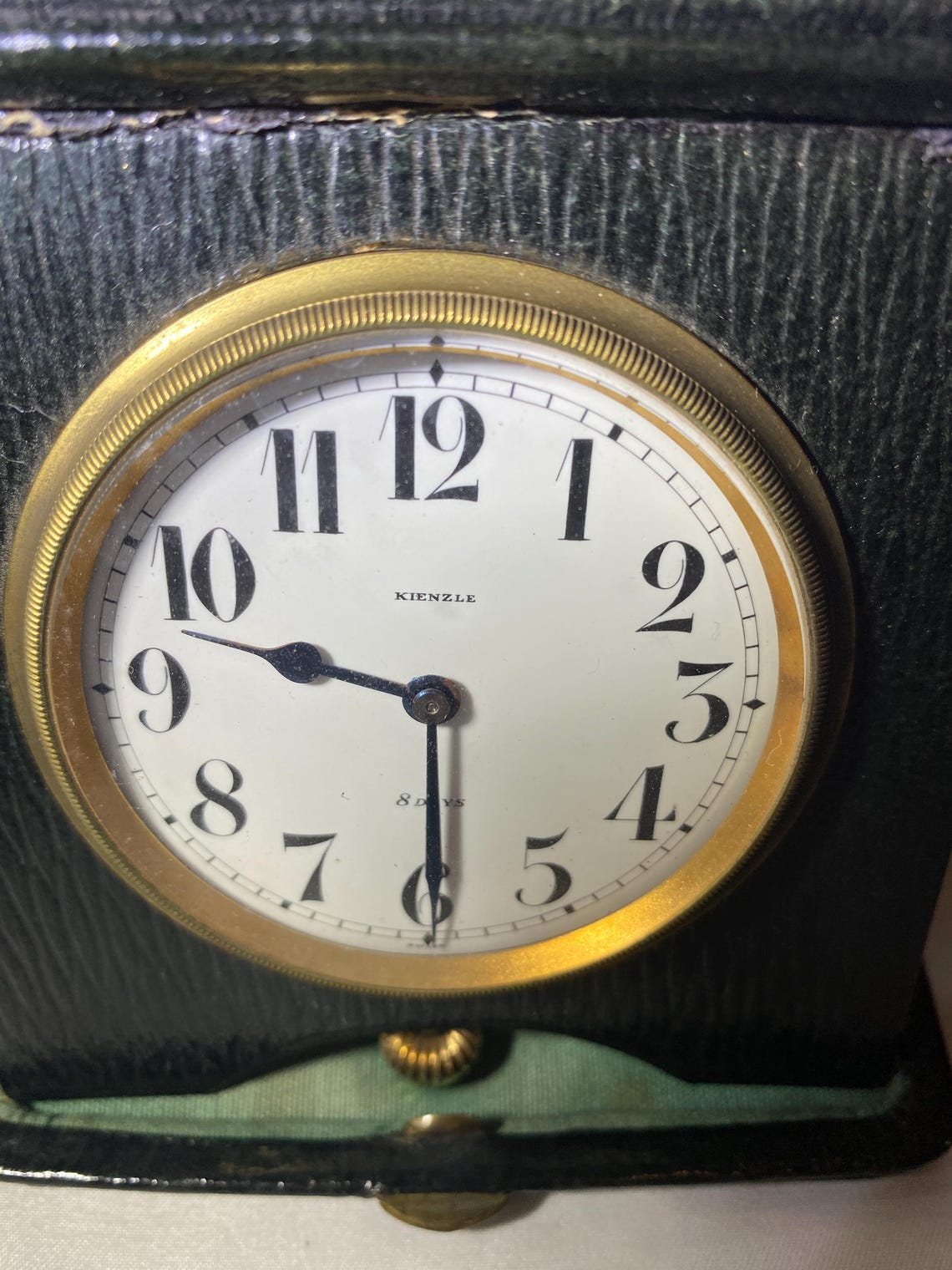 Antique Swiss 8 Days Travel/desk Clock - C. 1900 - Etsy