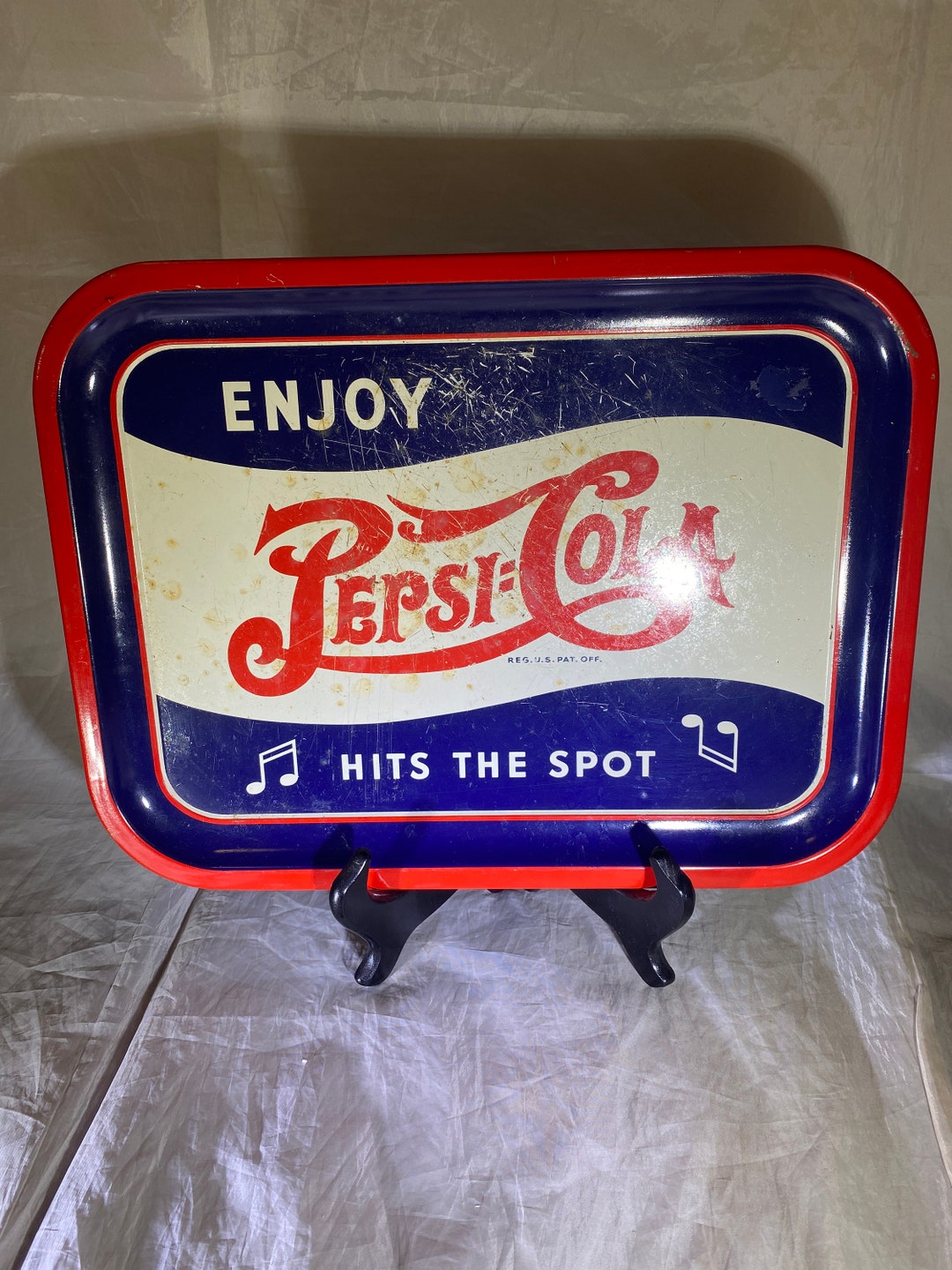 Vintage Pepsi Tray - C. 1950s - Etsy