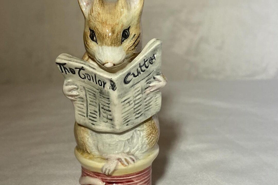 Royal Albert Tailor of Gloucester Mouse Figurine - Etsy