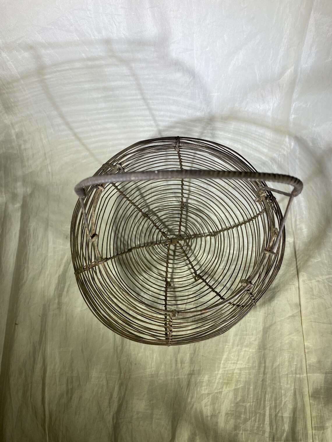 Antique Potato Boiling Wire Work Basket - Etsy