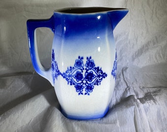 Flow Blue Pitcher | Etsy