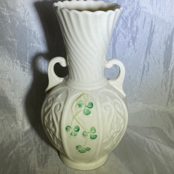 Belleek Vase - Etsy
