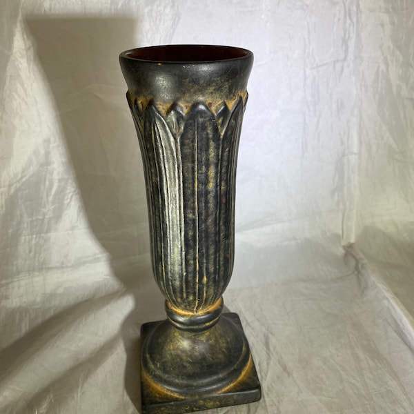 Redware Vase - Etsy