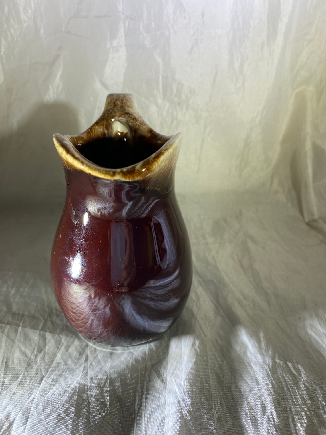 Mccoy Drip Ware Pitcher - Etsy