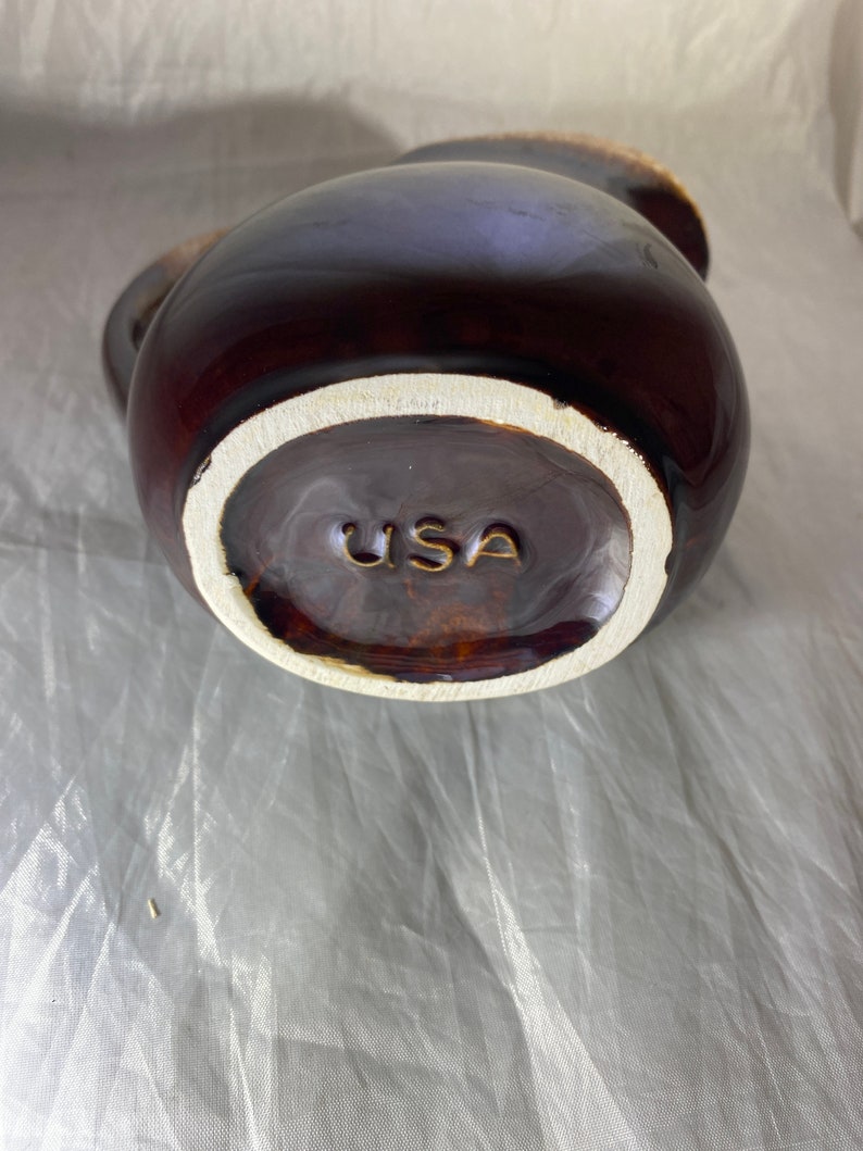 Mccoy Drip Ware Pitcher - Etsy