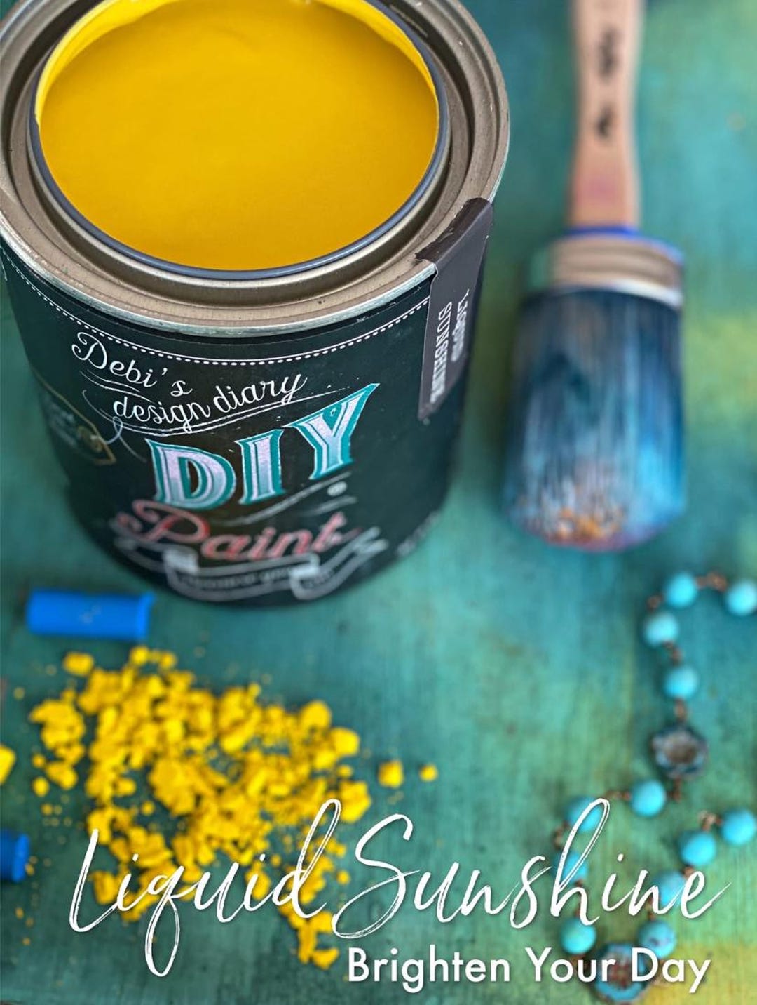 Debi's Design Diary DIY Paint - Liquid Sunshine - Etsy