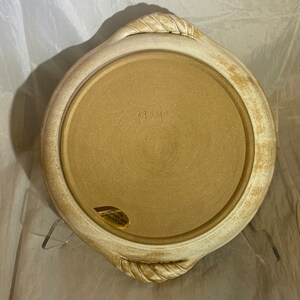 Nature Embossed Pottery Tray Signed - Etsy