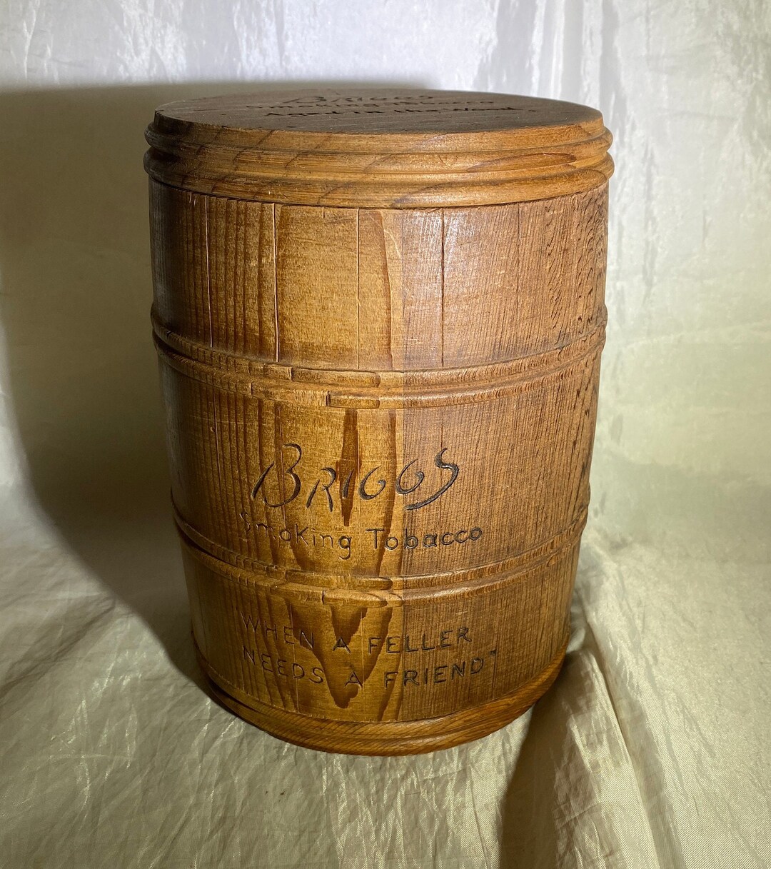 Briggs Smoking Tobacco Barrel Humidor - Etsy