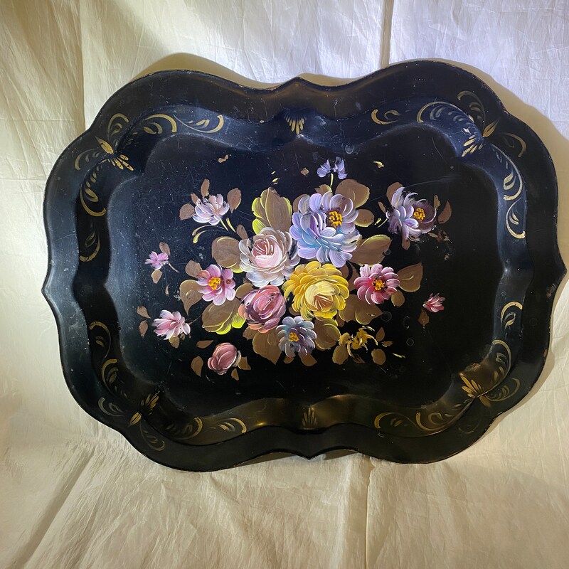 Toleware Tray - Etsy