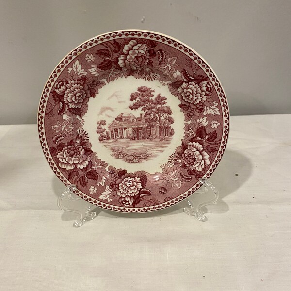 Red Transfer Ware - Etsy