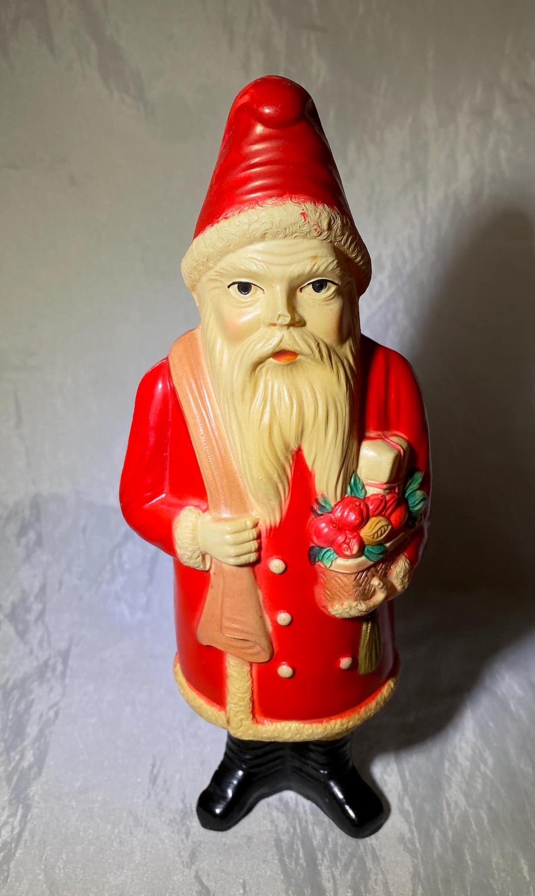 Viscoloid Celluloid Santa - Etsy