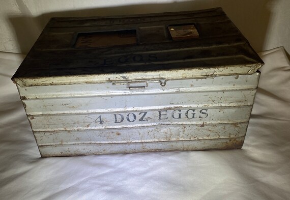 Antique Egg Shipping Containers