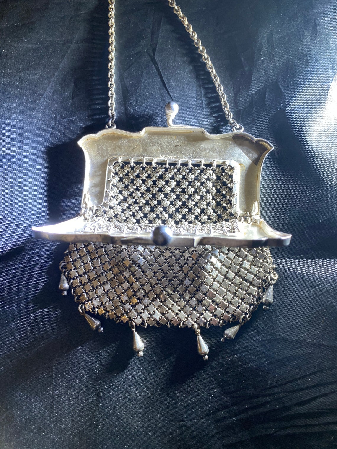 Antique German Silver Coin Purse - Etsy