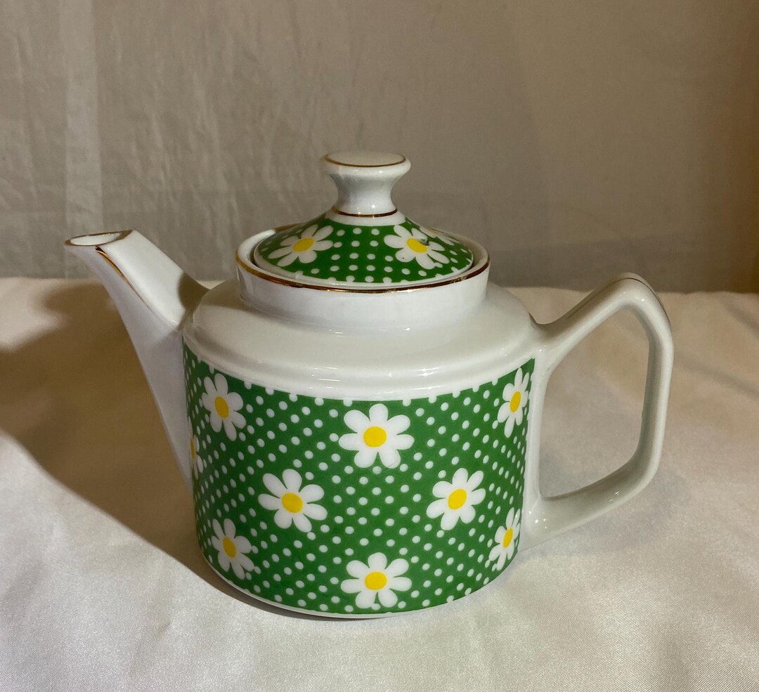 John Wagner & Sons Individual Daisy Teapot - Etsy
