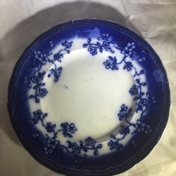 Flow Blue Plate - Etsy