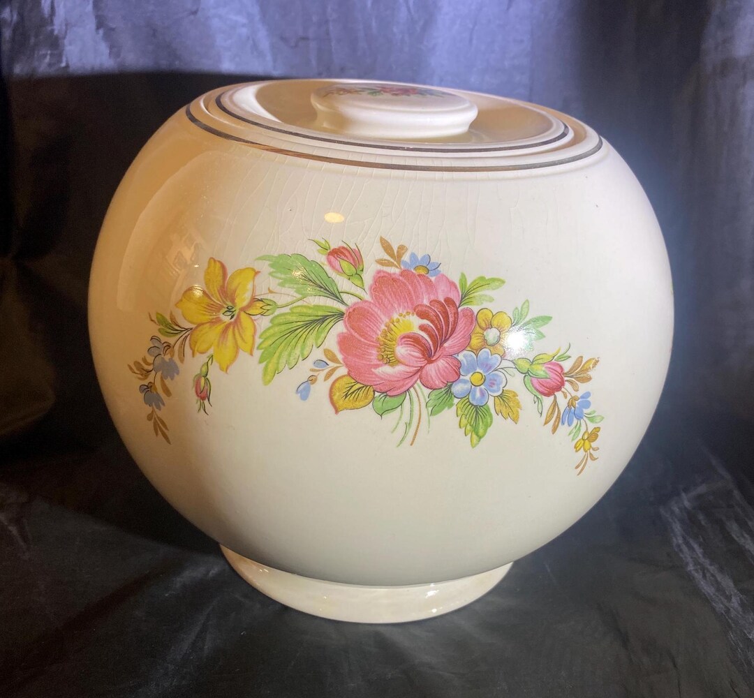 Homer Laughlin Kitchen Kraft Ball Cookie Jar - Etsy