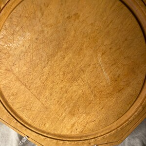 Antique Octagonal Bread Board - Etsy