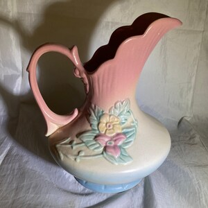 Hull Pottery Wildflower Pitcher - Etsy