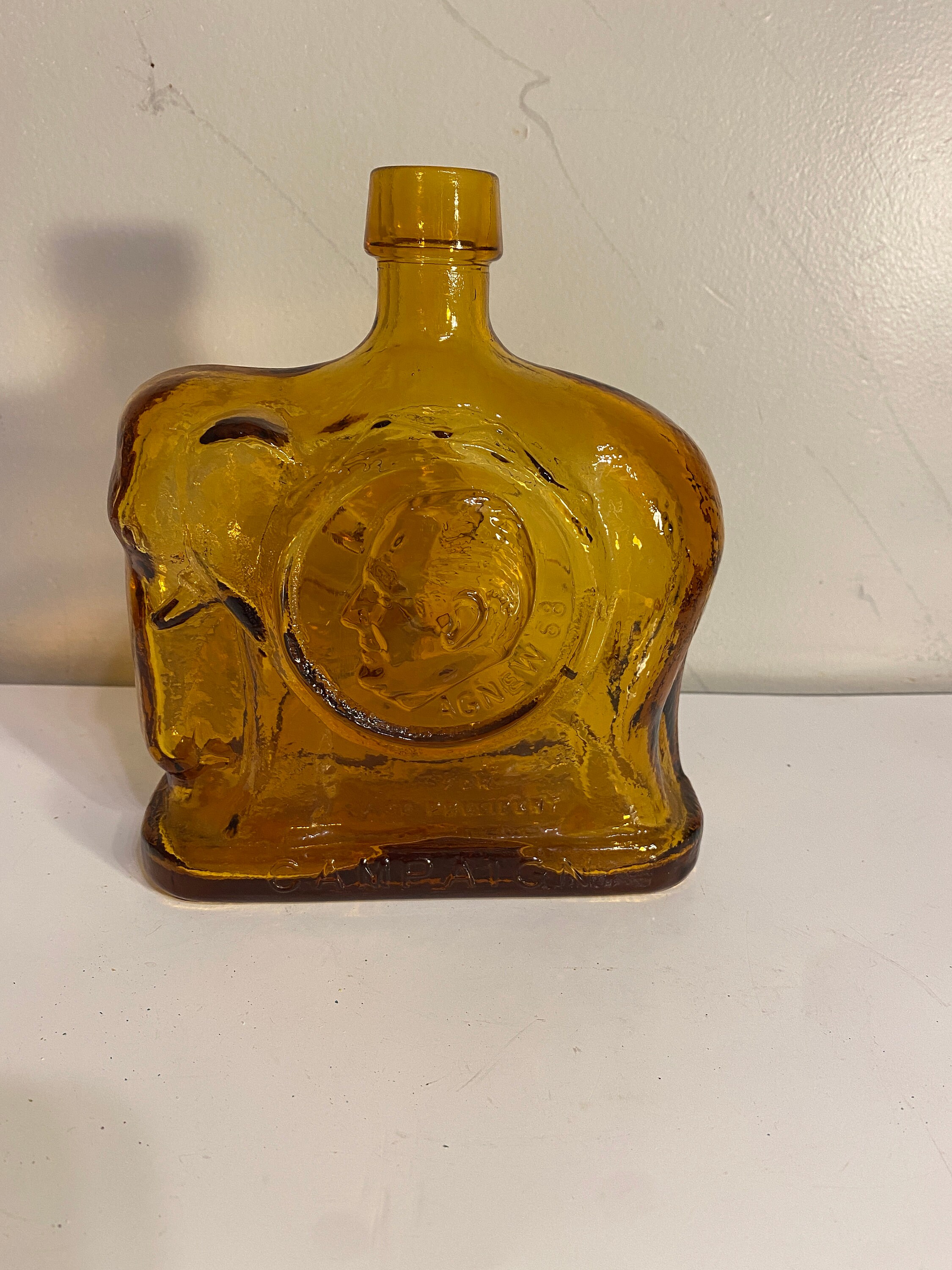 Wheaton 1968 Republican Nixon/agnew Campaign Bottle Decanter - Etsy