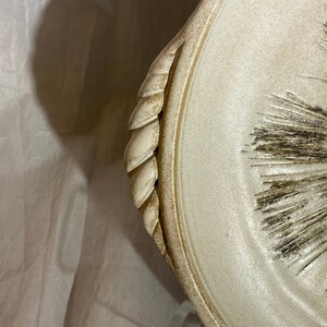 Nature Embossed Pottery Tray Signed - Etsy