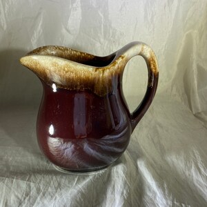 Mccoy Drip Ware Pitcher - Etsy