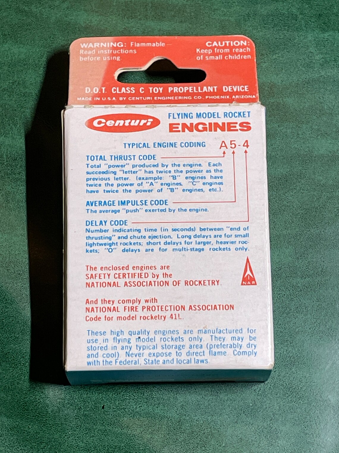 Centuri Enerjet Flying Model Rocket C5-3S Estes - Etsy