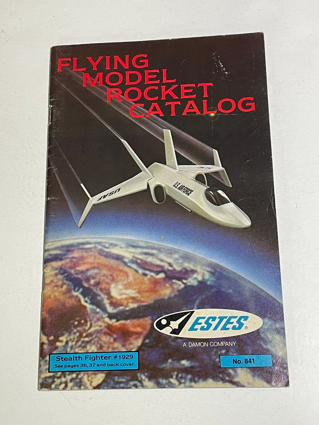 Estes Flying Model Rocket Catalog 1984 No. 841 EX Shape - Etsy