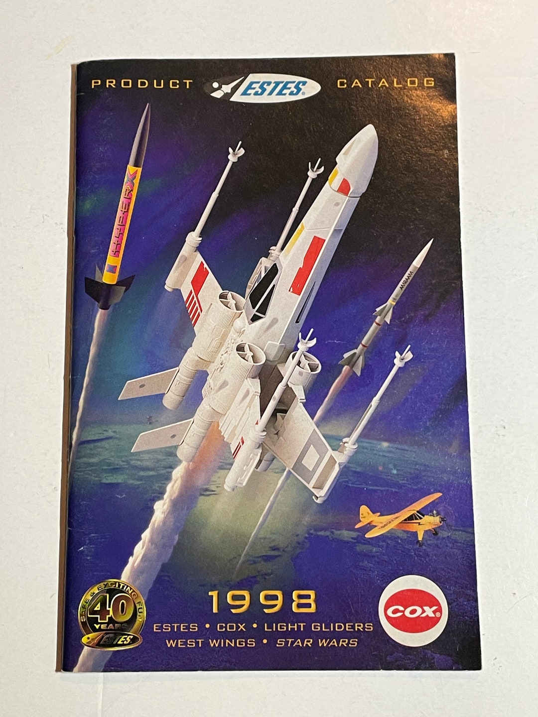 Estes Flying Model Rocket Catalog 1998 NM Star Wars Cover - Etsy