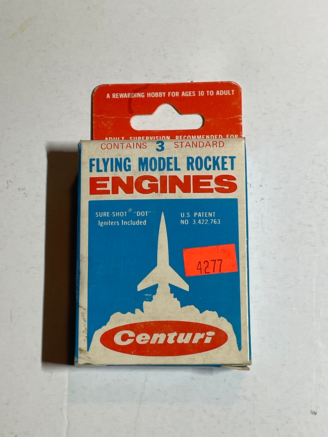 Centuri Enerjet Flying Model Rocket B4-4 Estes - Etsy