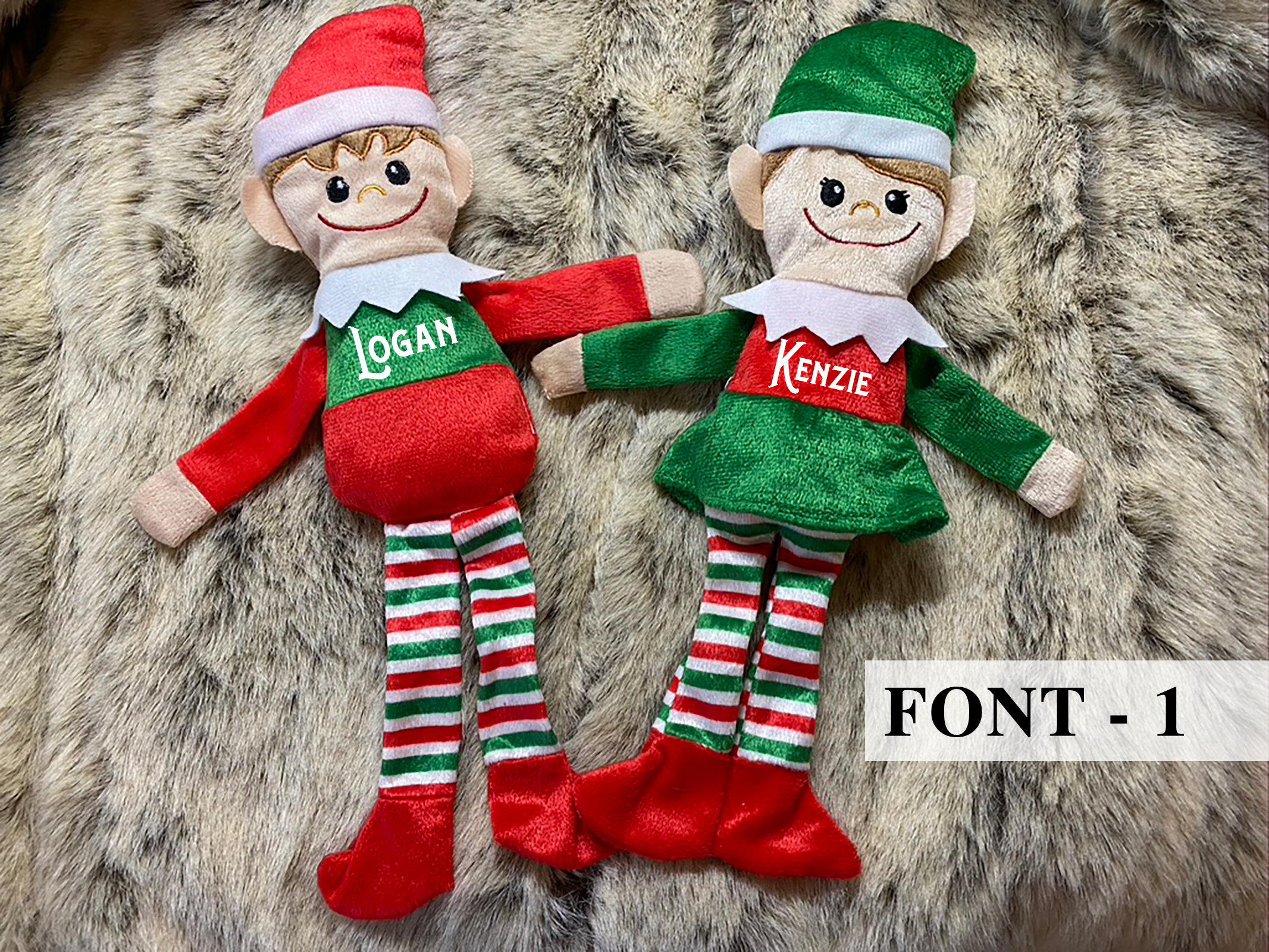 Cute Personalized Elves! With Glow in the Bark Personalization! - Etsy