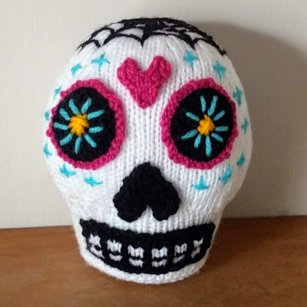 Sugar Skull Knitting Patterns - Etsy