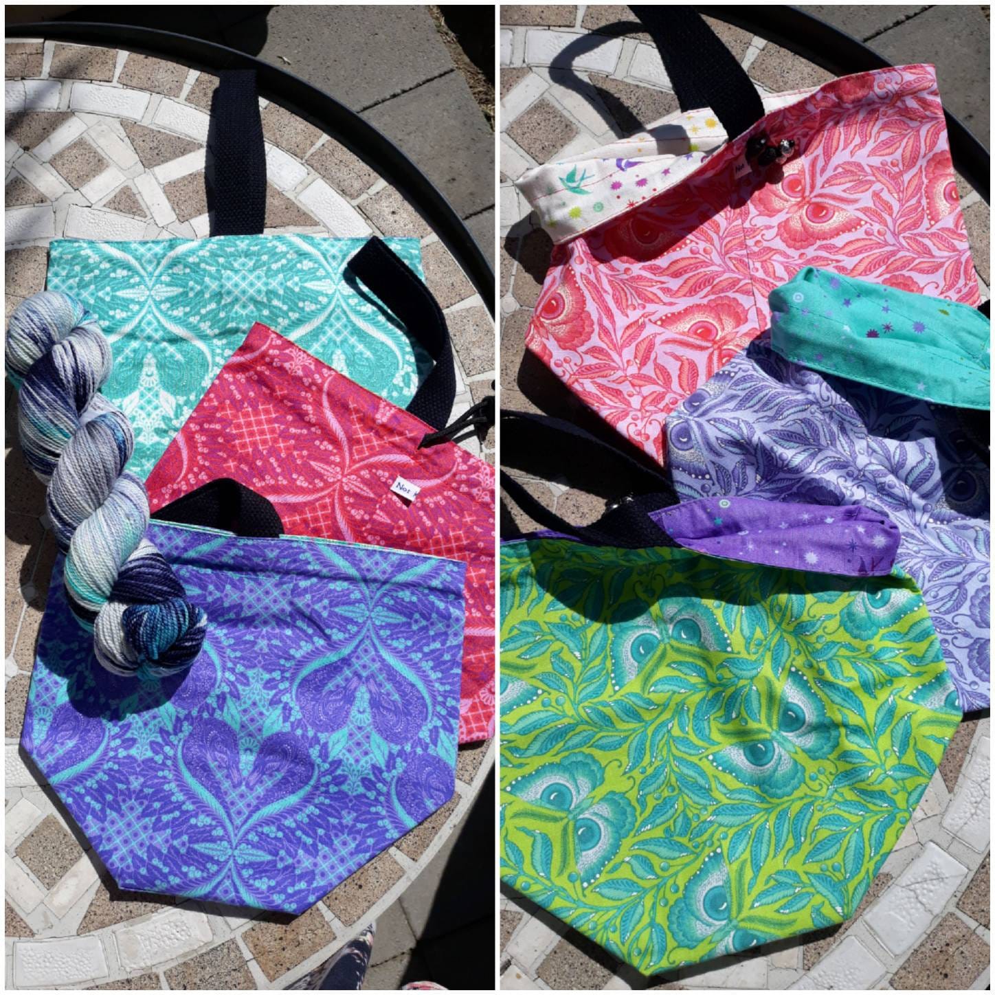 Tula Pink Project Bags - Etsy