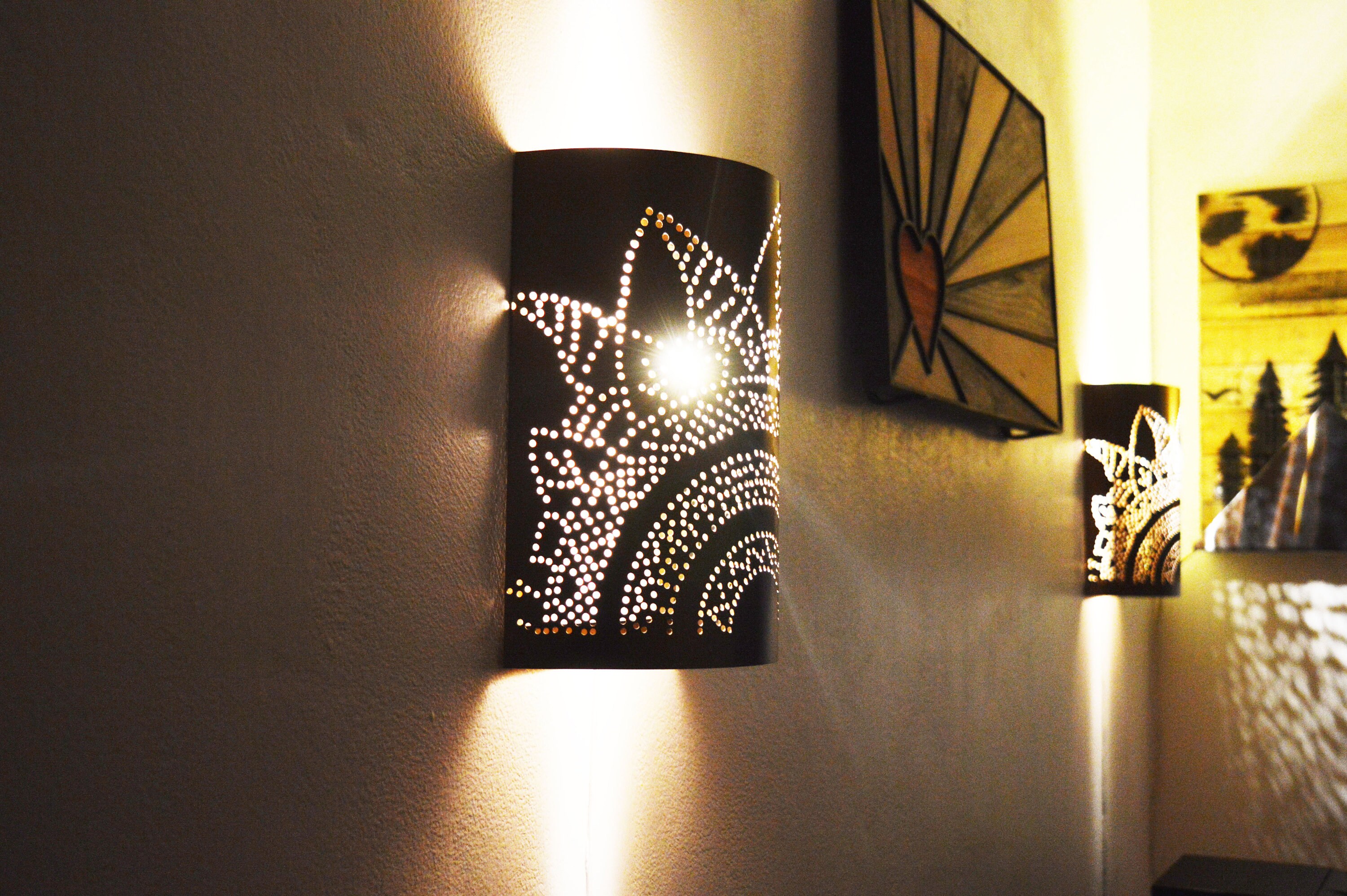 Mandala Lighting - Etsy