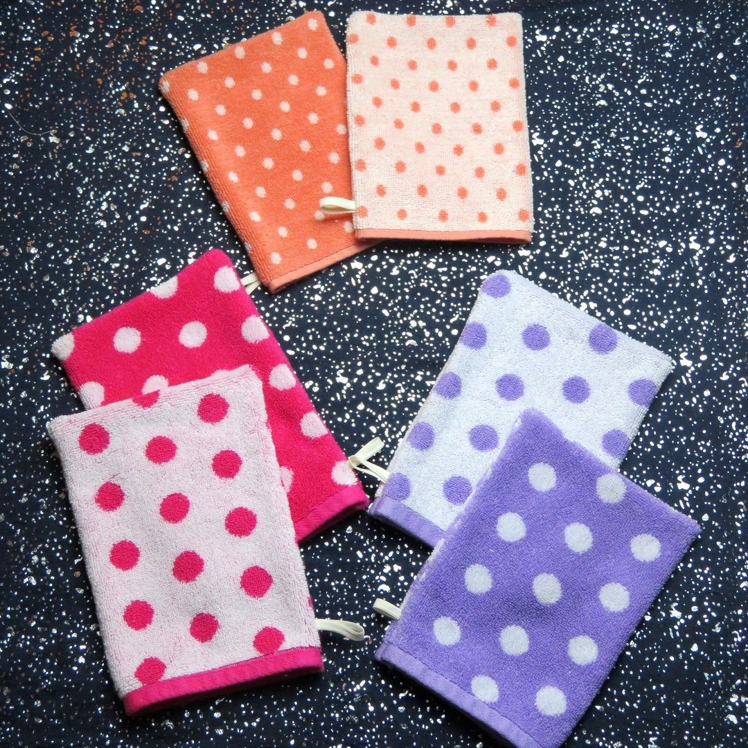 Set of 2 Handmade French Style Bath Washcloth Mitts, Great Gift - Etsy