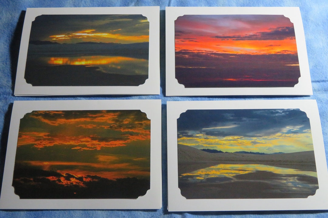 Grief Sunset Photo Cards, Sympathy Note Cards, Sunset cards, Those we ...