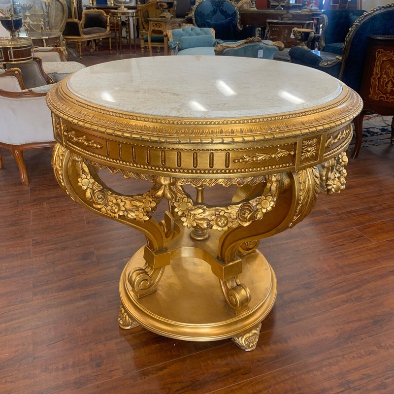 Round Entry Table - Etsy