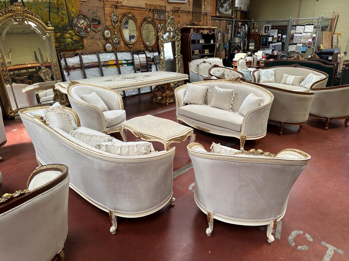 Classic French Style Salon Set. - Etsy