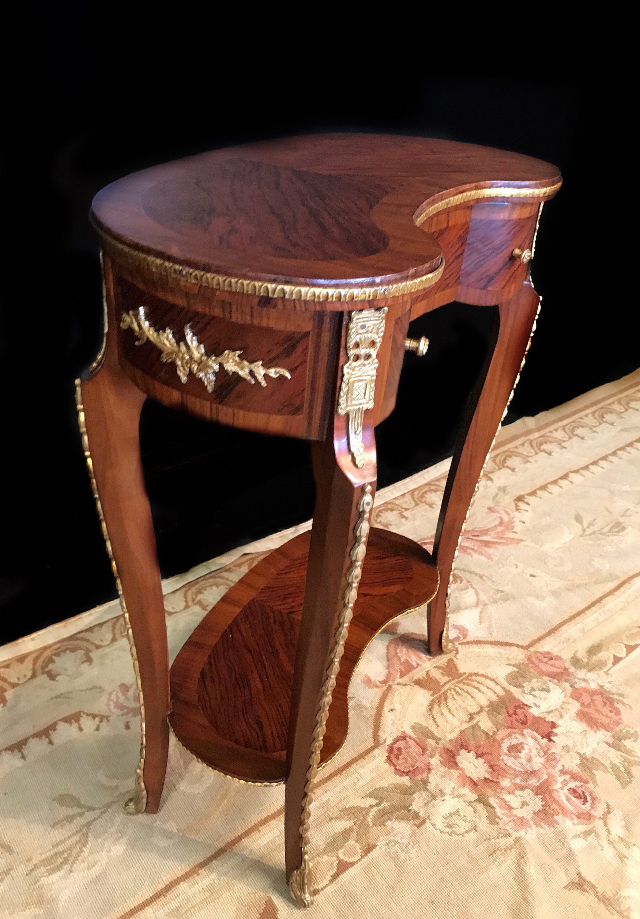 Classic French style kidney tables