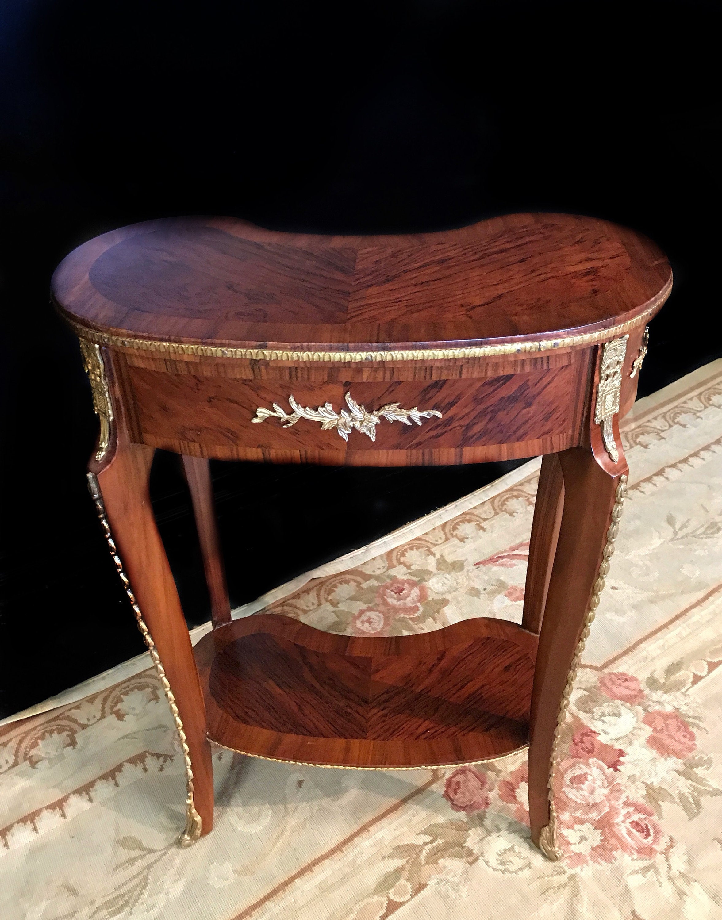 Classic French style kidney tables