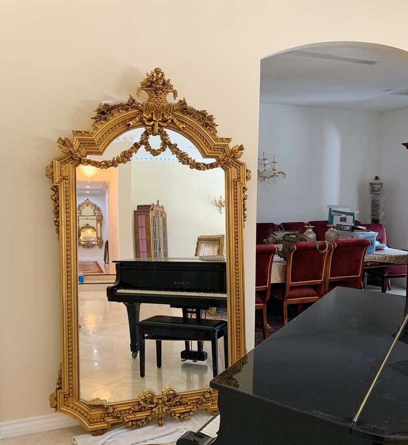 Special Order 8ft Tall French Style Floor Mirror - Etsy