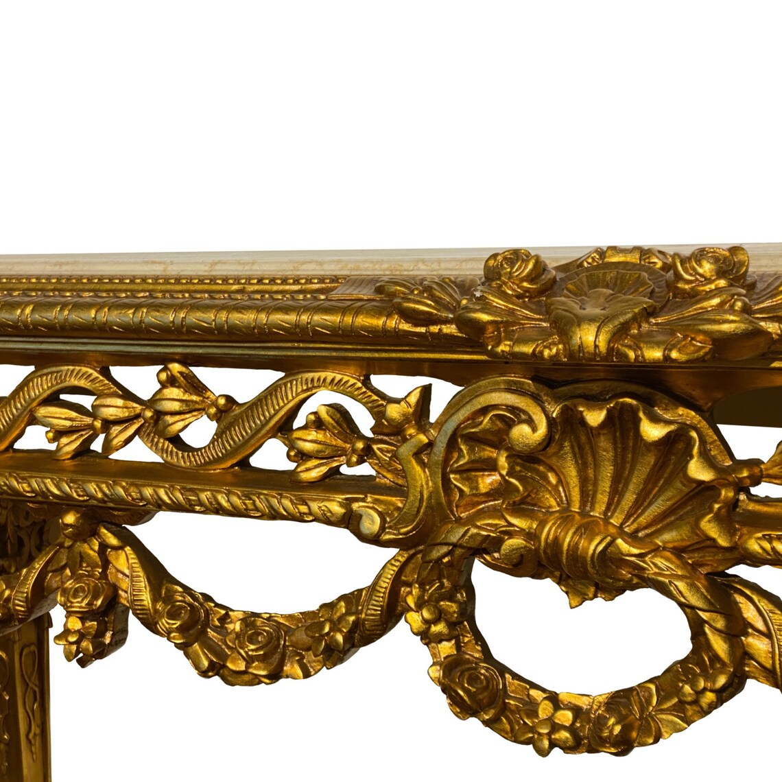 Hand Carved Victorian Console Entry Table - Etsy