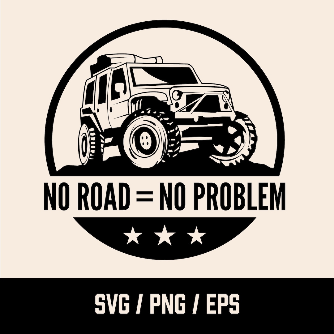 4WD Vehicle SVG | Off-road Four Wheel Drive 4x4 SUV Car | Printable ...