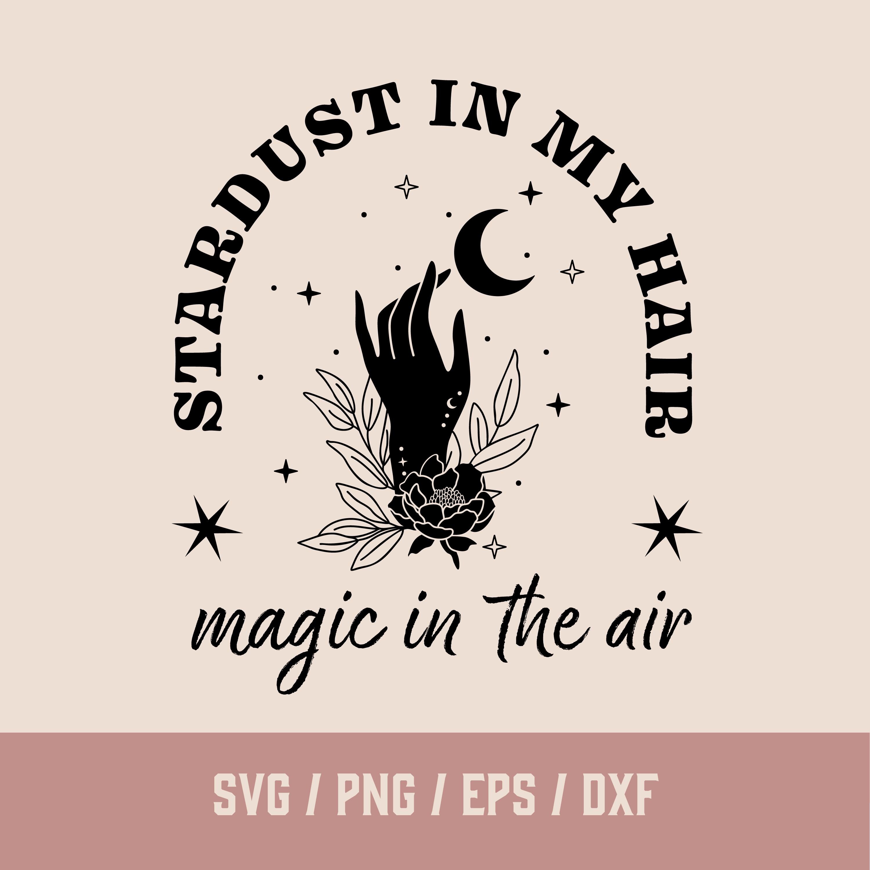 Magic and Celestial SVG Design | Moon SVG | Magic Girls - Etsy